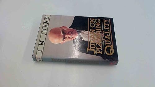 PLANNING FOR QUALITY: Juran: 9780029166819: Amazon.com: Books