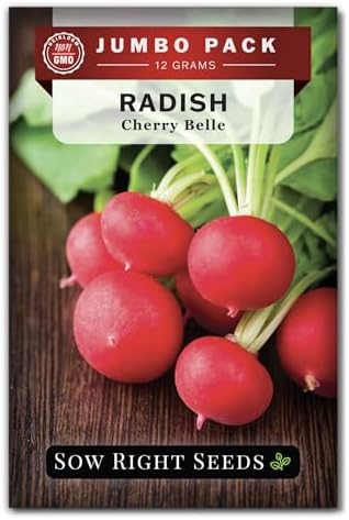 Amazon.com : Sow Right Seeds - Bulk Cherry Belle Radish Seeds for ...
