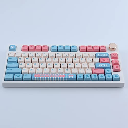 JakeTsai Keycaps,141 Keys PBT Keycaps Set Circus XDA Profile Dye ...