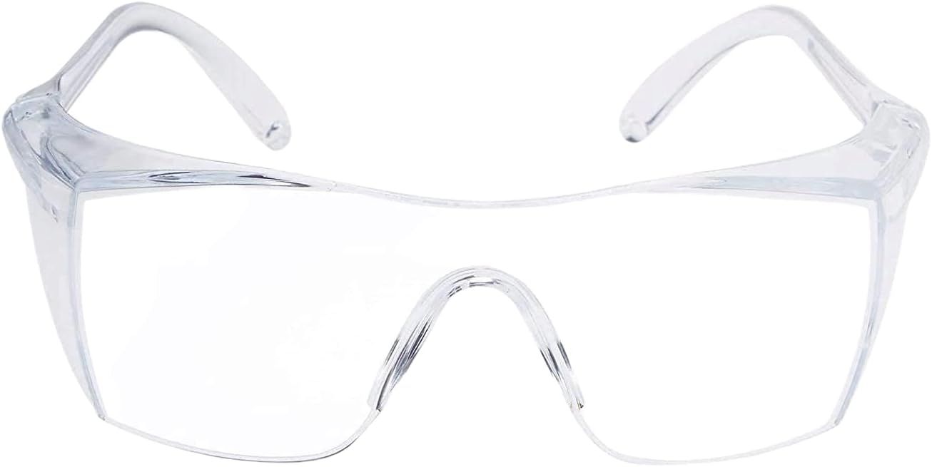 3M 1621+9000IN Chemical Protection Safety Goggles and Dust Respirator ...