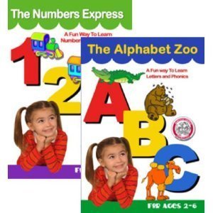 Amazon.com: A B C Alphabet Zoo and the Number Express 123 Best Dvd ...
