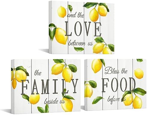 Amazon.com: Wall Art Wall Décor Prints Lemon Posters for Room Aesthetic ...