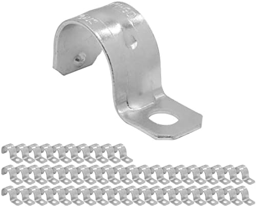 Amazon.com: Gisafai 50 Pack EMT Set Screw Connector Uninsulated Metal ...