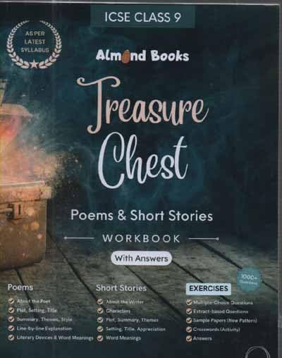 TREASURE CHEST POEMS & SHORT STORIES WORKBOOK WITH ANSWERS (ICSE) CLASS ...