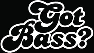 Amazon.com: Got Bass Music JDM Japanese Car Truck Window Bumper Vinyl ...