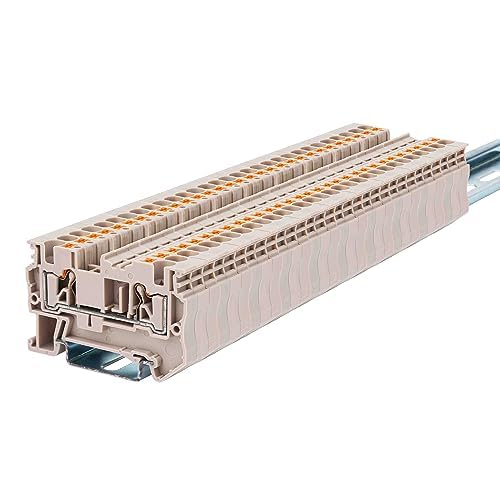 Dinkle DP4N-30pcs Terminal Block 600V 30A 10-24AWG Wire Connectors ...