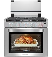 Amazon.com: AMZCHEF RV Gas Range 21 Inches Tall,1.77 Cu.Ft Propane ...