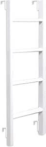 Motorhome Bunk Bed White Metal Ladder Universal with Hooks Home Attic ...