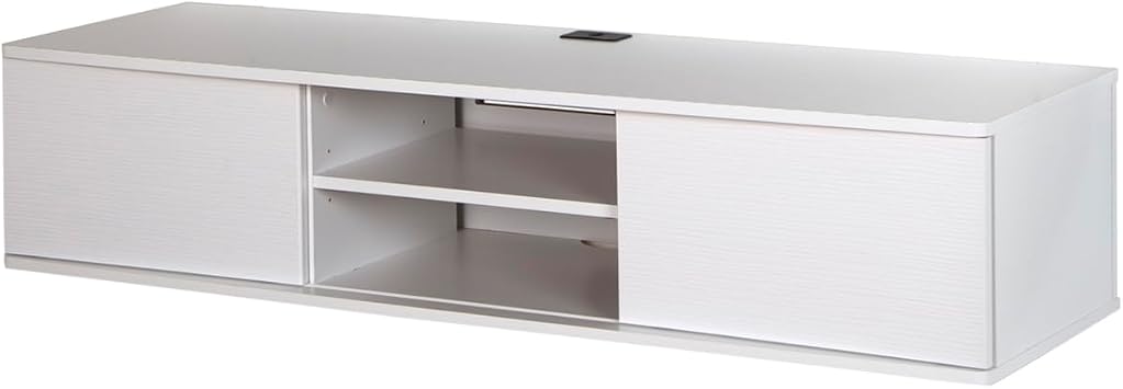 South Shore Furniture Agora 56-Inch Wall Mounted Media Console