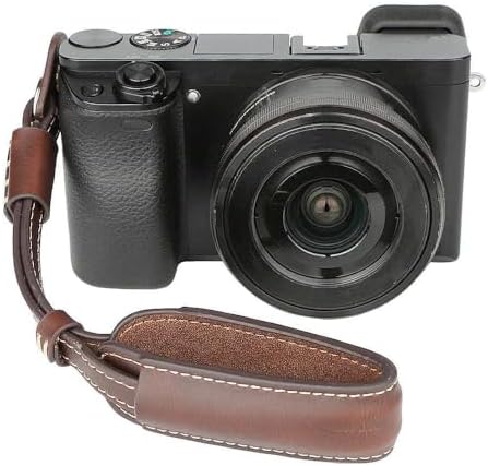 Amazon.com: SMALLRIG Camera Wrist Strap, Vintage Leather Camera Hand ...