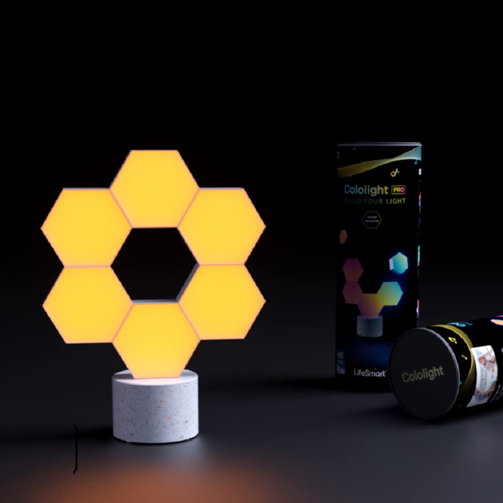 COLOLIGHT Hexagon LED Lights Wall Panels Gaming Lights for Wall/Hex ...