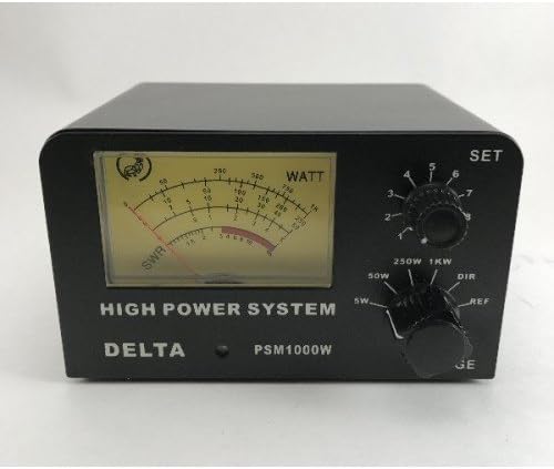 Amazon.com: Delta PSM1000W 1000 WATT SWR & Power Meter CB Radio Antenna ...