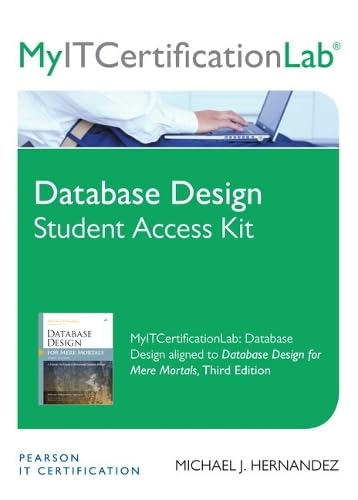 Buy Database Design for Mere Mortals® myITcertificationlabs-Access Card Book Online at Low ...