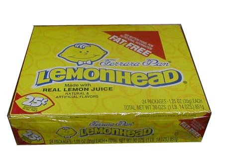 Amazon.com : Ferrara Pan Lemonheads (24 count) : Hard Candy : Grocery ...