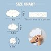 Amazon.com: Watercolor Clouds Wall Decal Set - Stickers for Nursery ...