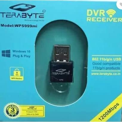 Techworld WiFi Dongle 1200 Mbps Mini DVR Reciever Wireless Network USB ...