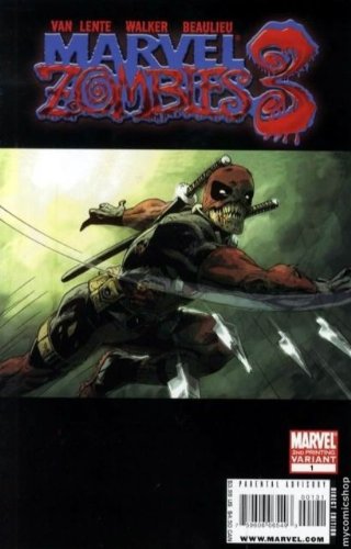 Amazon.com: Marvel Zombies 3 #1 "2nd Print Variant": Robert Kirkman: Books