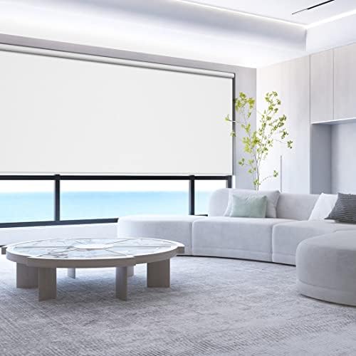 Amazon.com: ZSHINE Motorized Blackout Window Blinds Over-Size Customize Width (21-114 Inches ...