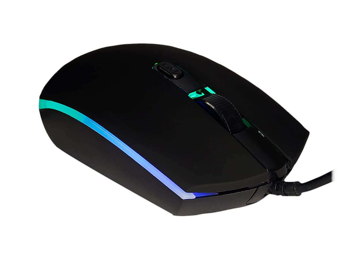 Mouse Gamer Multilaser 2400DPI Led 7 Cores Preto - MO298 | Amazon.com.br