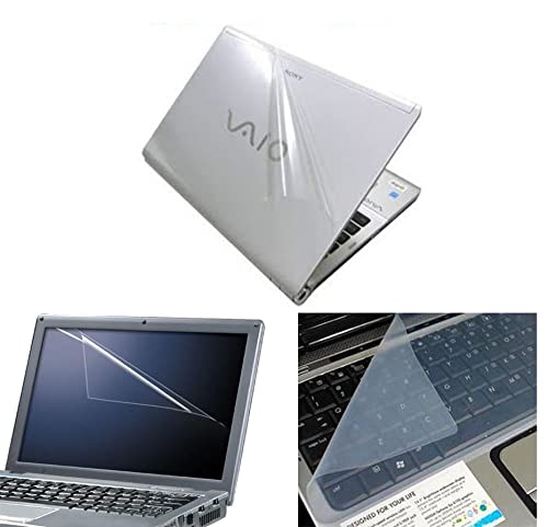 StickerKing 3in1 Laptop Accessories Combo 15.6 Inch Transparent Laptop ...