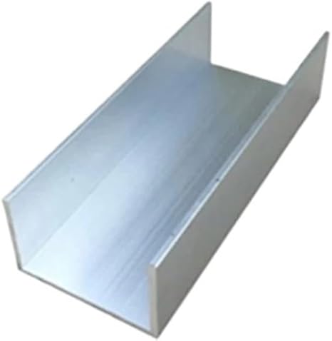 Aluminium Channel U Profile, Aluminum Alloy U Profile Pack Of Multiple ...