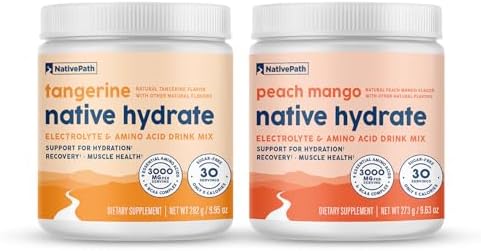 Amazon.com: NativePath Hydrate Duo - Peach Mango & Tangerine ...