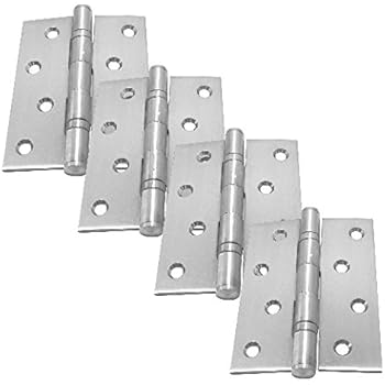 4 Stück Scharnier schwere Ausführung Lagerring Edelstahl A2 Scharnier ...