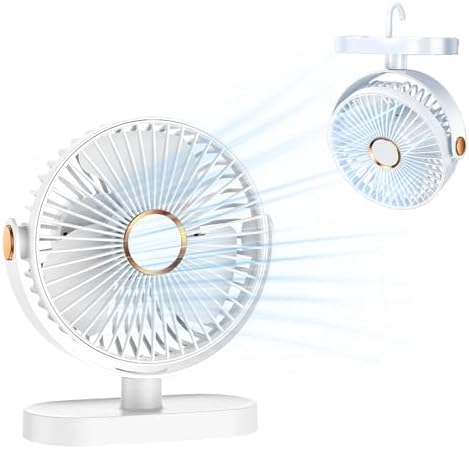 Amazon.com: Generic USB Table Fan,Personal Quiet 5 Speeds Desktop ...