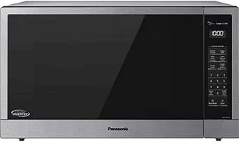 Amazon.com: Panasonic NN-SN96JS 2.2 Cu. Ft. 1250W Cyclonic Wave Inverter Microwave with Turbo ...