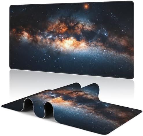 Amazon.com : Starry Sky Extended Large Gaming Mouse Pad Galaxy XXL ...
