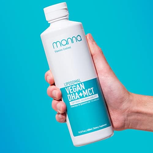 Amazon.com: Manna Vitamins Evolved Liposomal Vegan DHA + MCT : Health ...
