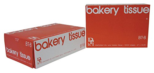 Amazon.com: Durable Packaging Bakery Tissue Sheets, 8" x 10-3/4" (Pack ...