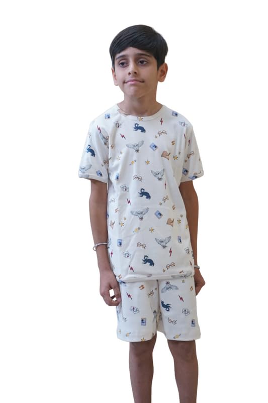 Buy RALMILL Cotton Shorts & Co Ord Set - Harry Porter | Half Sleeve ...