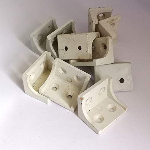 PVC L Bracket (White) (20 Pcs) : Amazon.in: Home Improvement