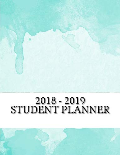 Amazon.com: 2018 - 2019 Student Planner: 9781724500885: May, Kristina ...