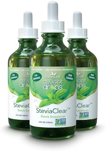 Amazon.com: SweetLeaf Sweet Drops- Flavored Stevia Liquid Sweetener ...