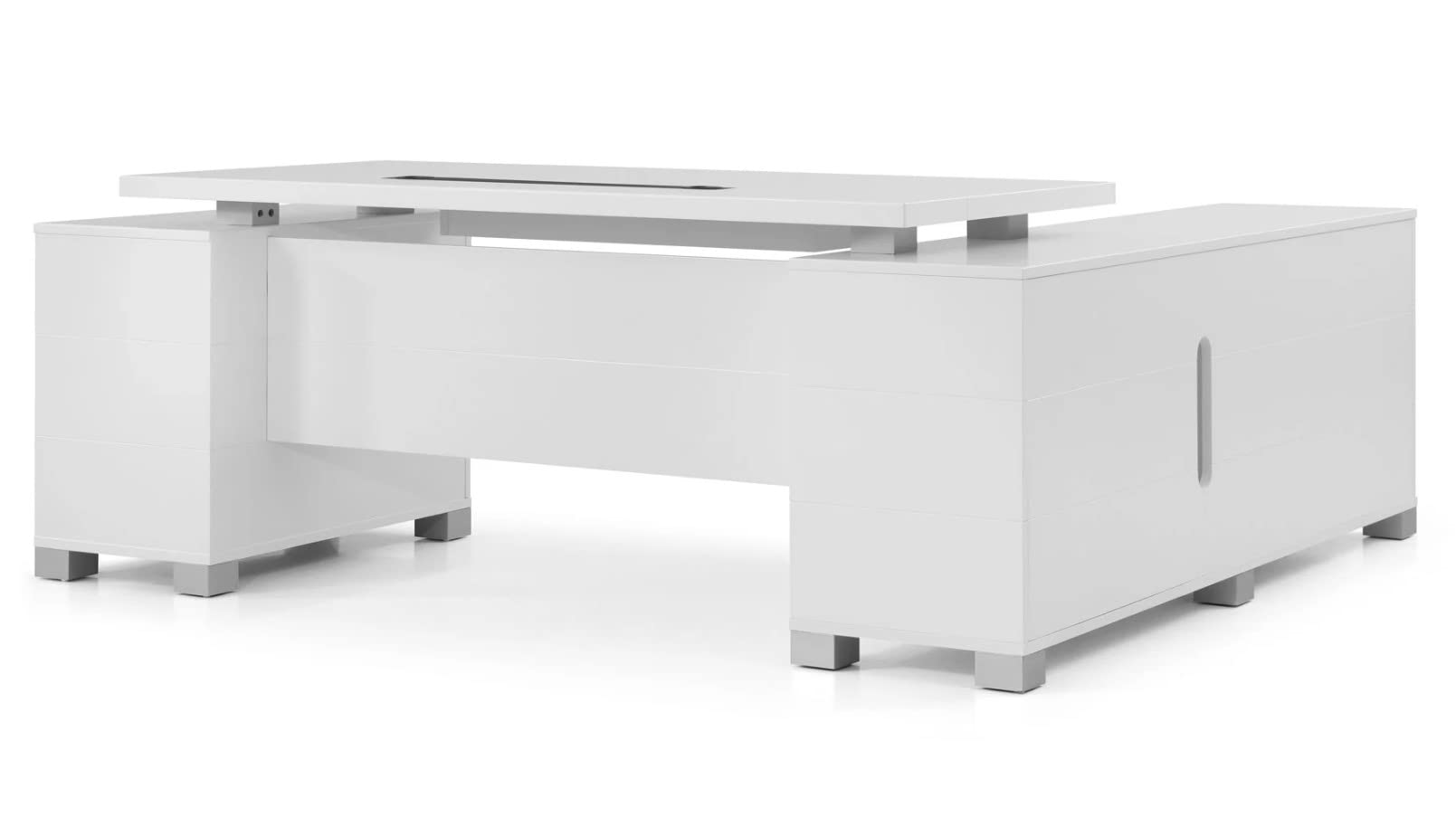 Modern Executive Desk White Desks Macy's