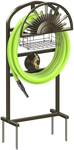 Amazon.com: GOFORWILD Garden Hose Holder with Brass Faucet ...