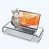 PW TOOLS Monitor Stand Riser,Acrylic Laptop Stand Clear Desktop ...