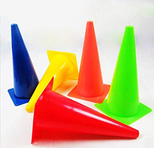Buy GLS Sports 6" Inch Space Marker Football Cones - Pack of 5 ...