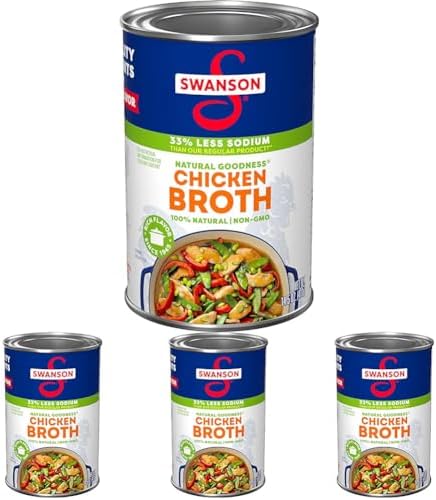 Amazon.com : Swanson's Swanson Natural Goodness Chicken Broth, 14.5 oz ...