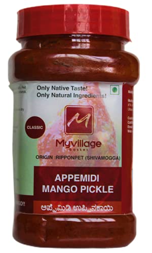 Appemidi Mango Pickle-Classic-250Grams Without Oil | Tender Mango ...