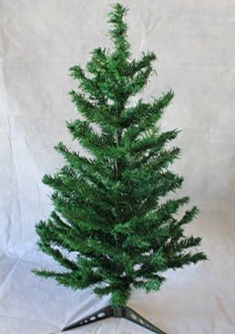 Amazon.com: Perfect Holiday 2ft Canadian Pine PVC Artificial Christmas ...