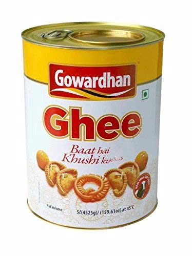 Gowardhan Cow Ghee Tn 5L : Amazon.in: Grocery & Gourmet Foods