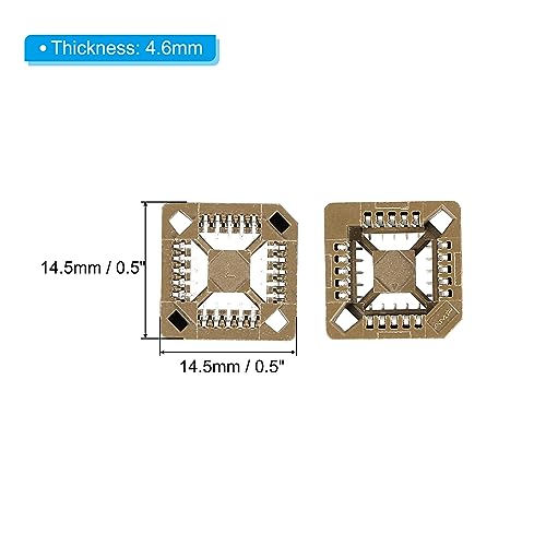 PATIKIL PLCC20P IC Socket 20Pin 1.26mm Pitch SMT Surface Mounted ...