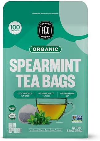 Amazon.com : FGO Organic Turmeric Ginger Tea, Eco-Conscious Tea Bags ...