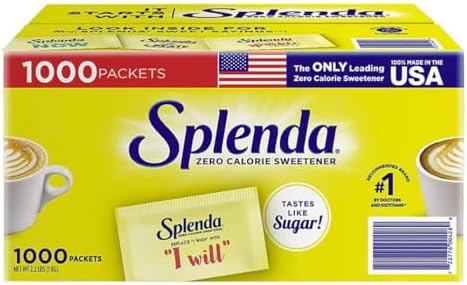 Amazon.com : Amazon Brand - Happy Belly Zero Calorie Yellow Sucralose ...