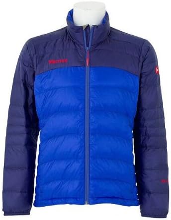 Amazon | マーモット(Marmot) コンパクトダウンジャケット MJD-F2007A BLNV ブルー/Dネイビー XL | コート・ジャケット 通販