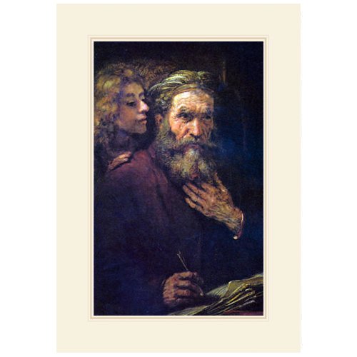 Sua Gifts Poster - Evangelist Mathew and the Angel (30.5 cm x 45. 7 cm ...