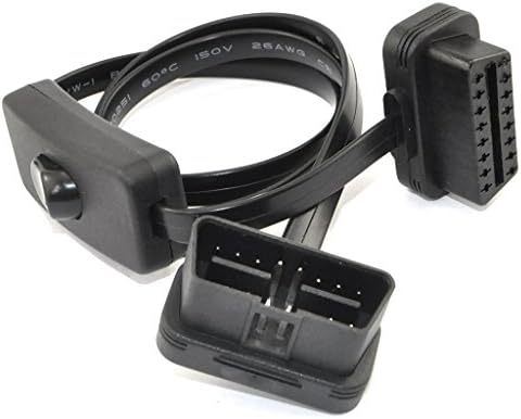 Amazon.com: Fotag OBD2 Cord 16 pin M/F Male to Female OBDII Extension ...